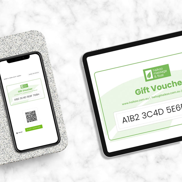 Float eGift Voucher – Haikoo Massage and Float